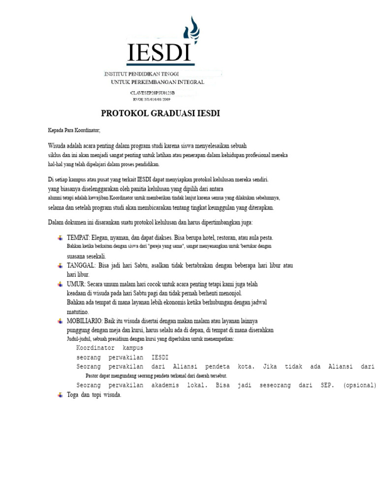 Protokol Kelulusan PDF | PDF