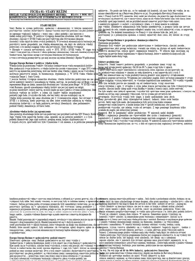 Karta 3ro A-B - Stary Ustroj | PDF