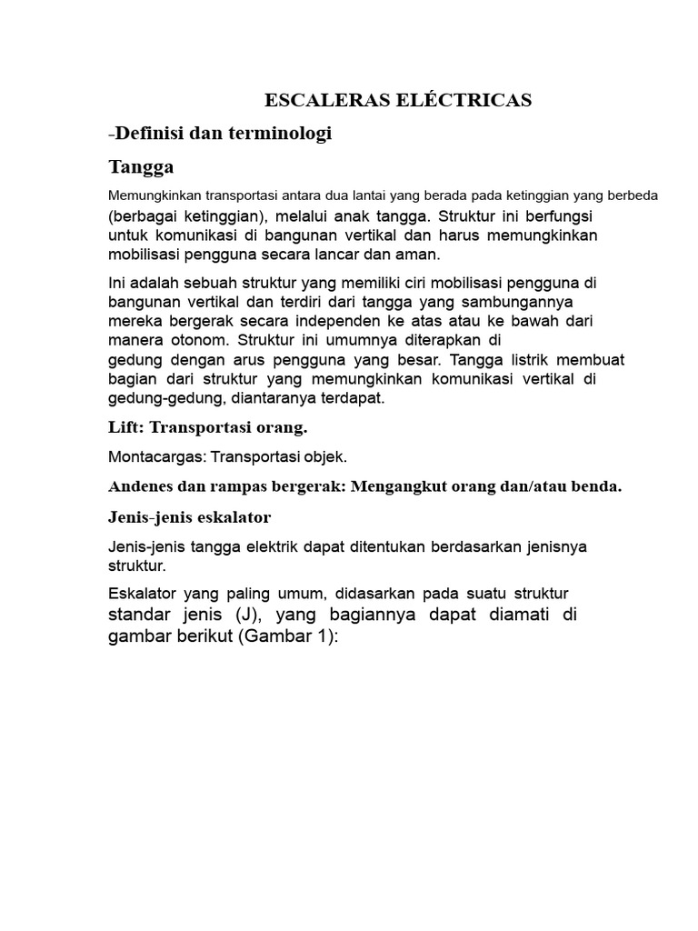 TANGGA LISTRIK | PDF