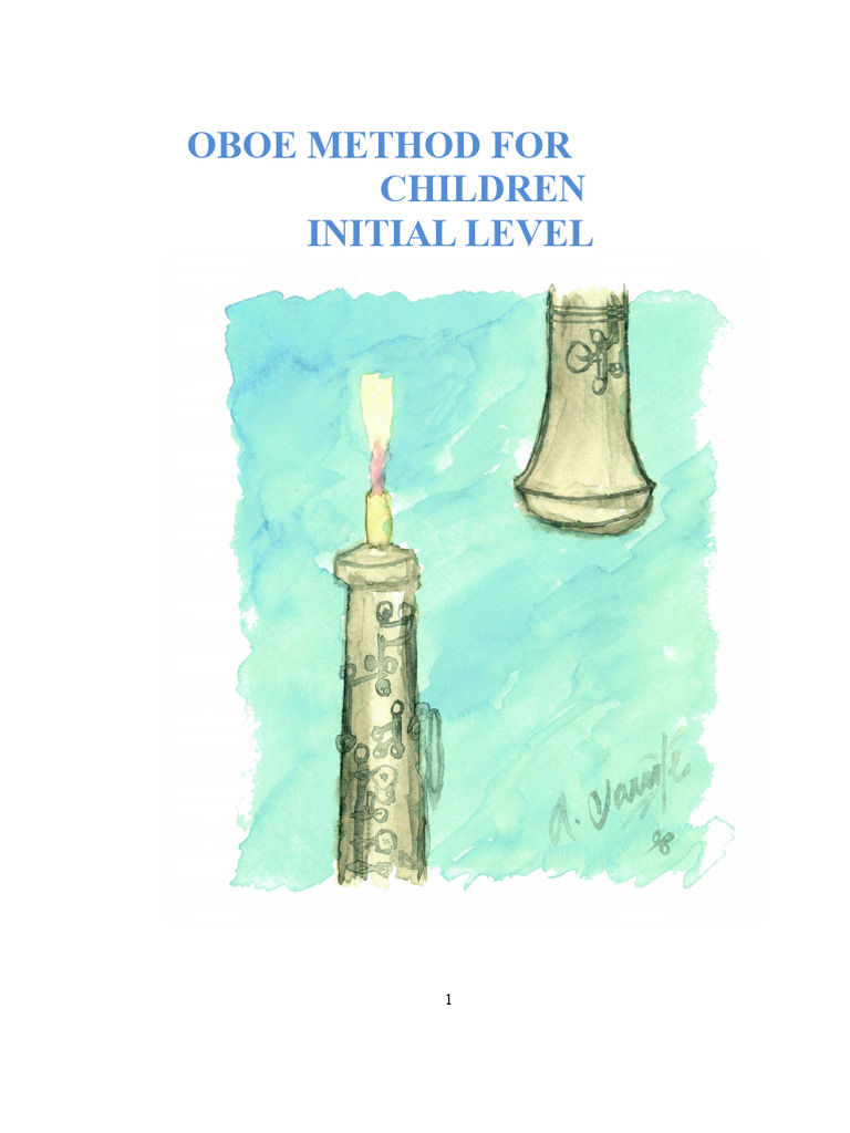 Oboe Method for Beginners: Lesson 1 | PDF | Breathing | Oboe