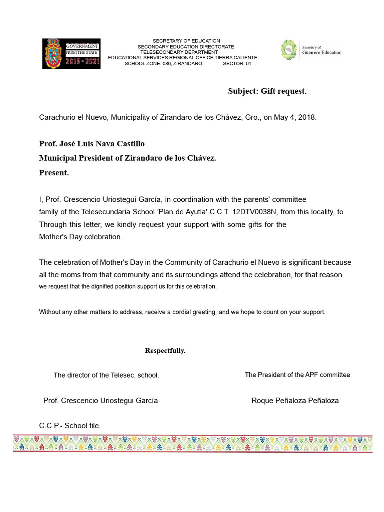 Gift Request | PDF