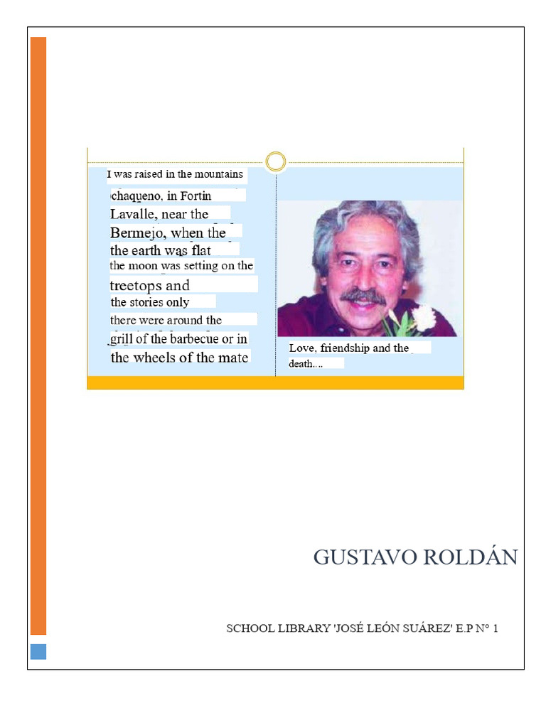 Gustavo Roldan | PDF | Children's Literature