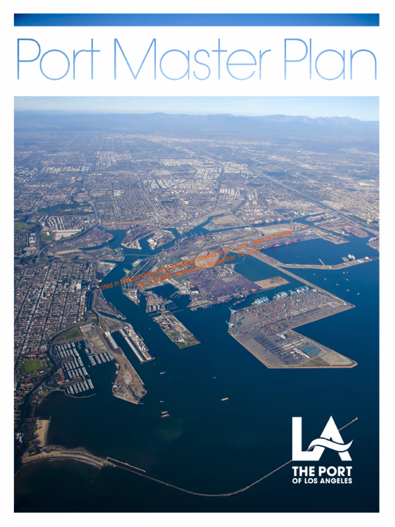 Port Master Plan for Los Angeles Port | PDF | Port | Macroeconomics