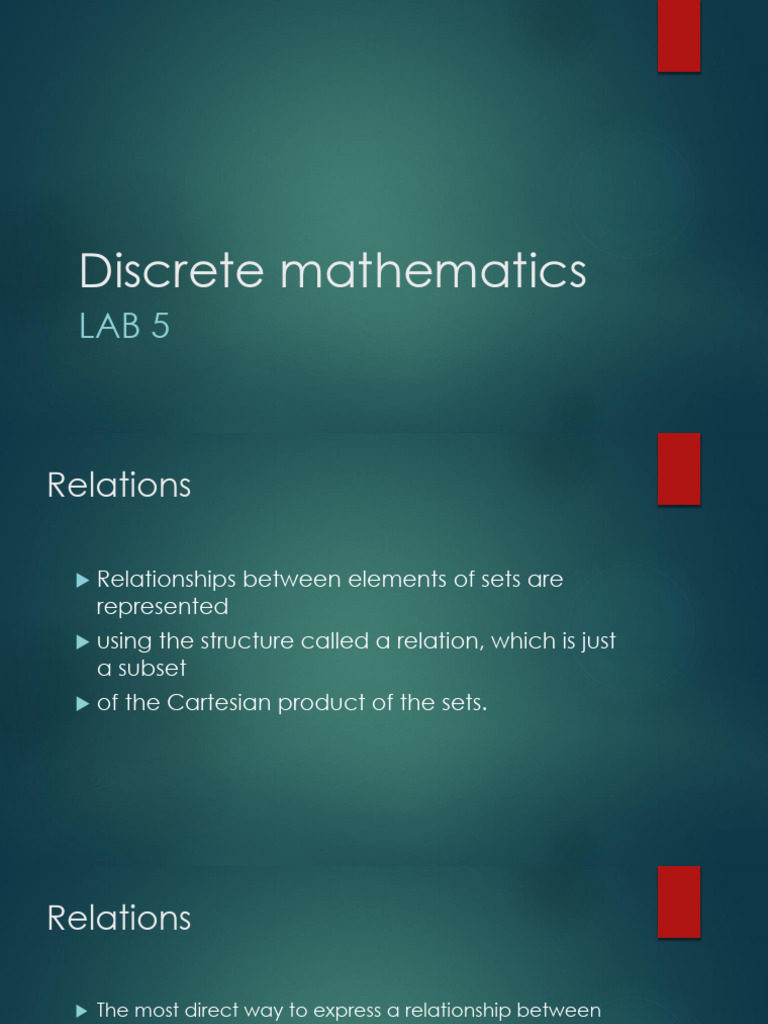 Discrete Mathematics | PDF