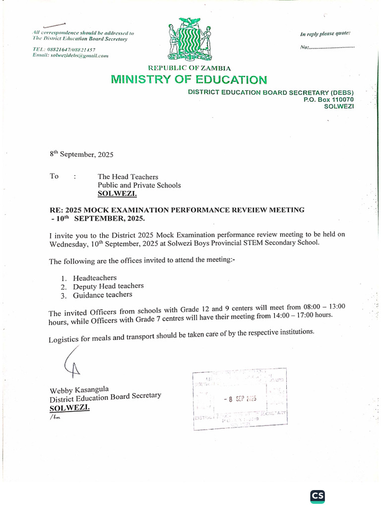 2025 Mock Review Meeting | PDF