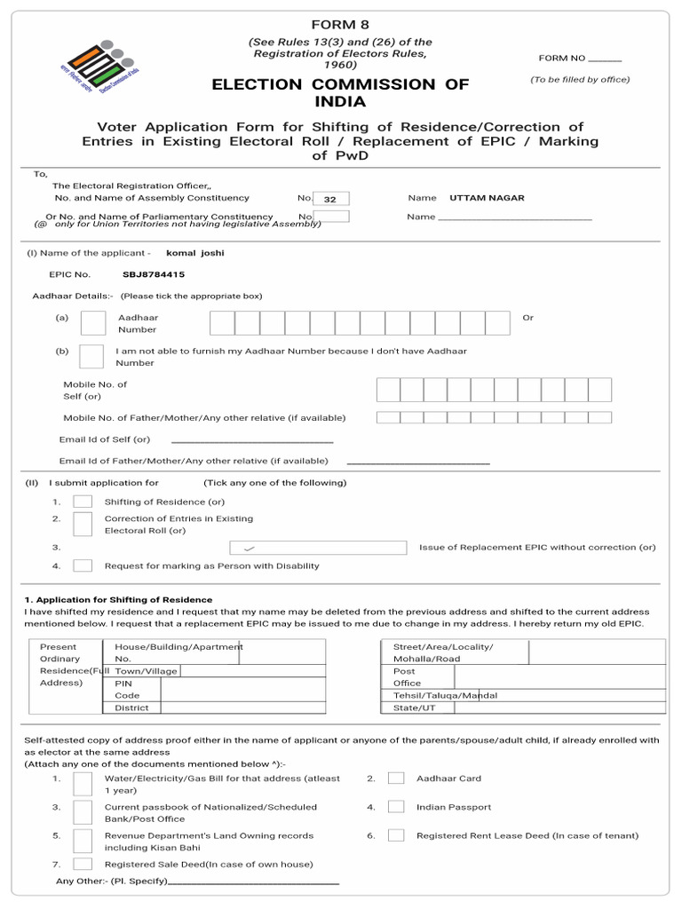 Form 8 | PDF