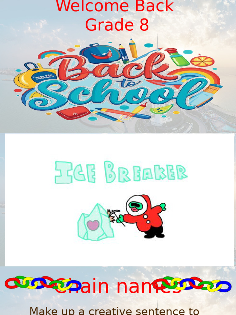 Grade 8 Introduction Activities Guide | PDF