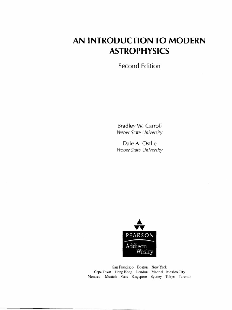 Introduction to Modern Astrophysics | PDF | Stars | Galaxy