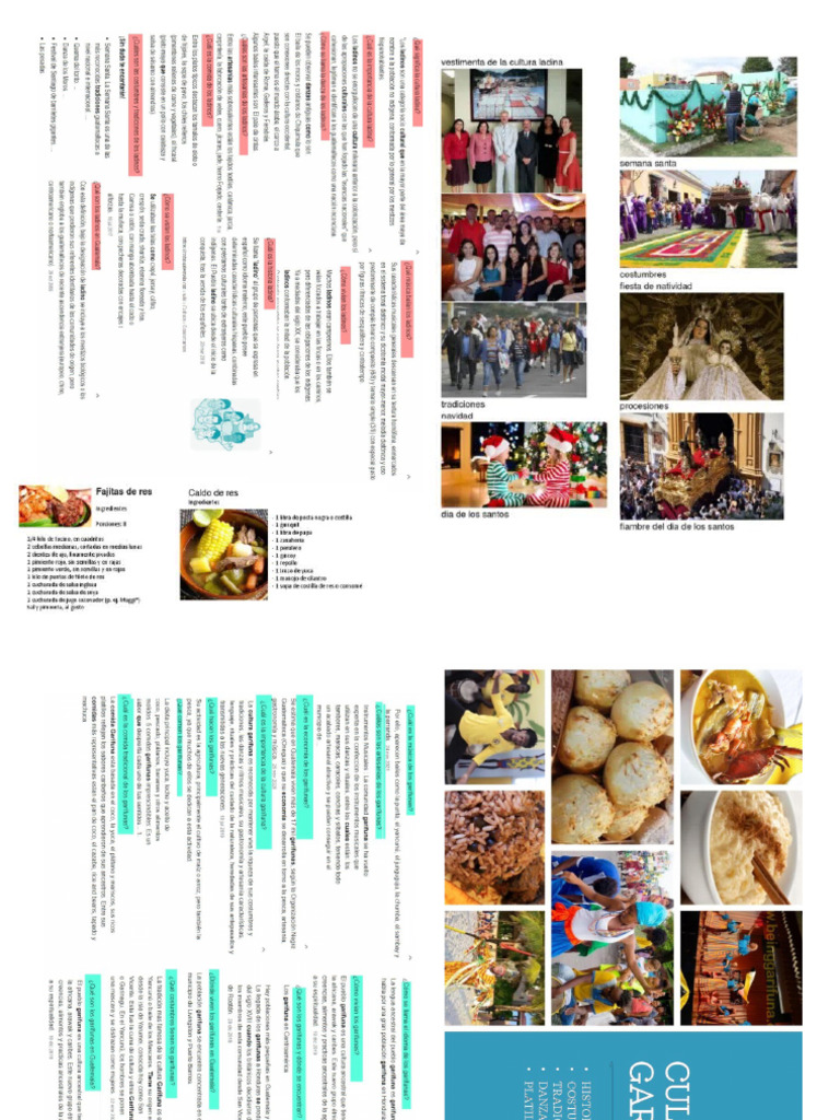 Cultura Maya, Xinca, Garifuna, y Ladina Info e Imagenes | PDF