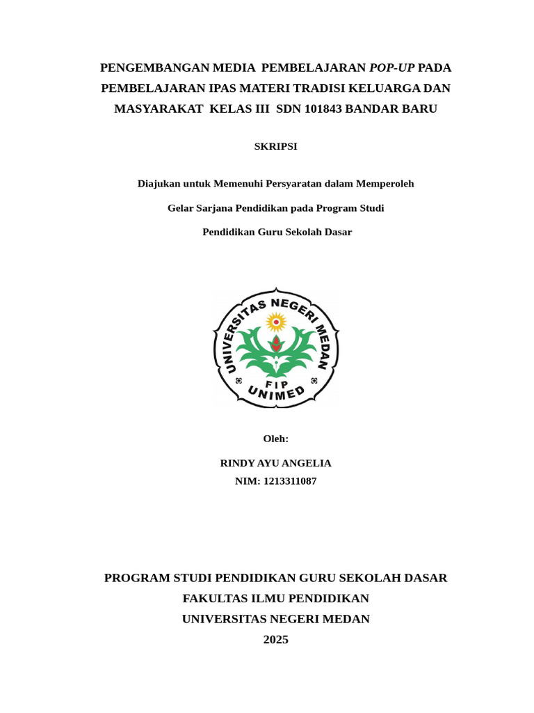 Skripsi Rindy Ayu Angelia | PDF