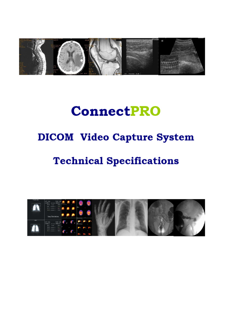 ConnectPRO DICOM Video Capture System | PDF | Information And ...