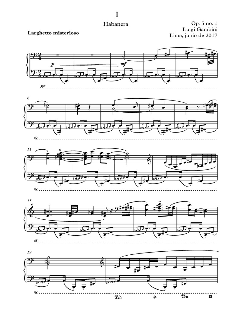 Preludio 1 - Partitura Completa | PDF