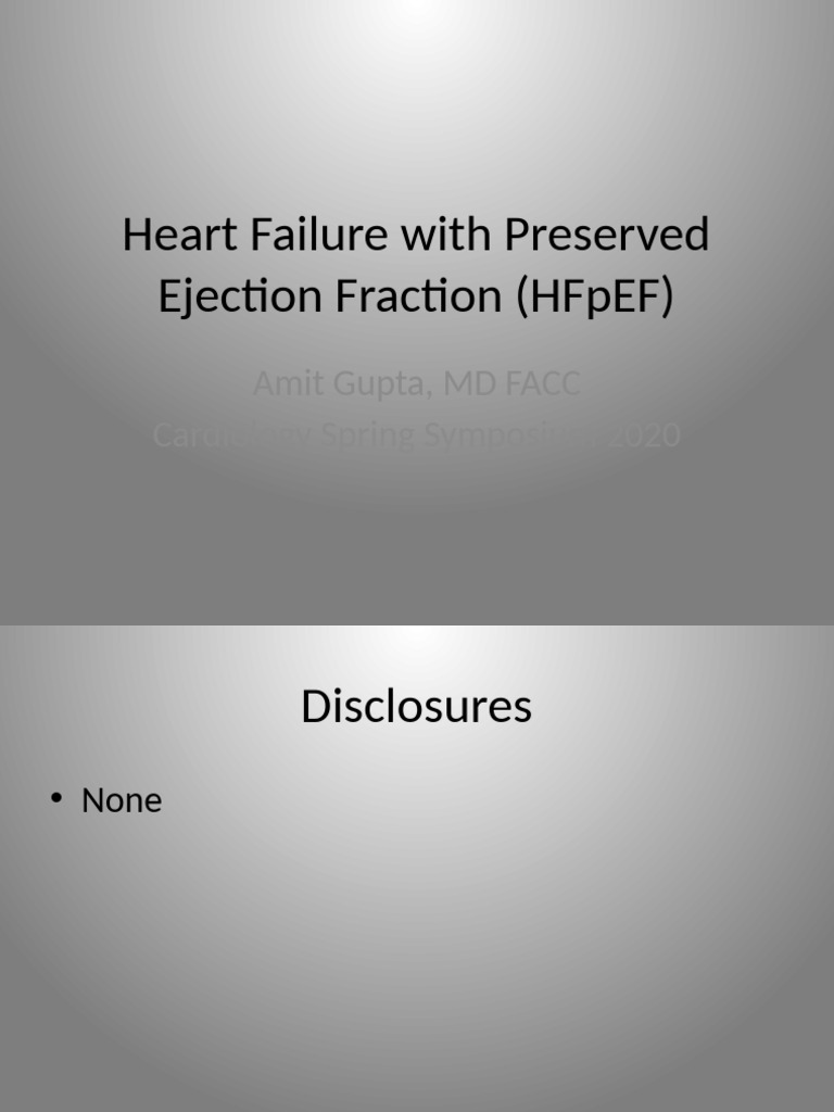 Diastolic Heart Failure | PDF | Heart Failure | Diastole