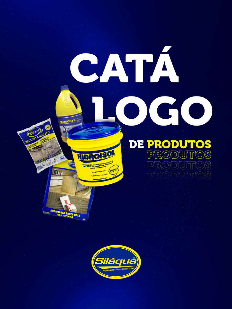 Siláqua Catálogo Virtual | PDF | Argamassa (alvenaria) | Alvenaria
