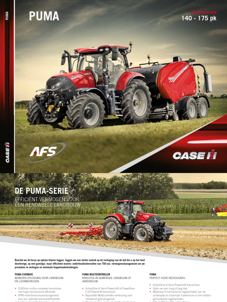 Case IH Puma SWB Brochure 2023 | PDF