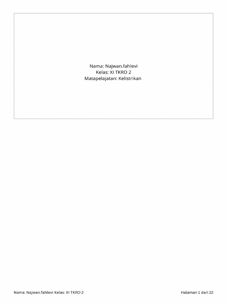 Nama Najwan - Fahlevi Kelas XI TKRO 2 - 20250911 - 105025 - 0000 | PDF