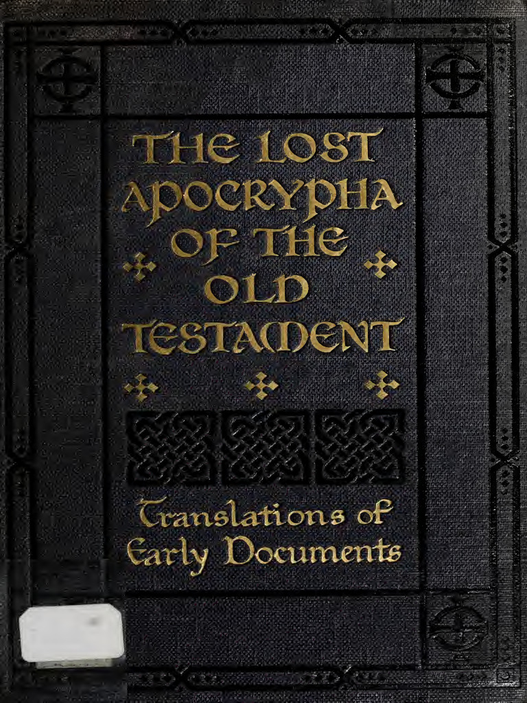 James M R - The Lost Apocrypha of The Old Testament - 1920 | PDF | Adam ...