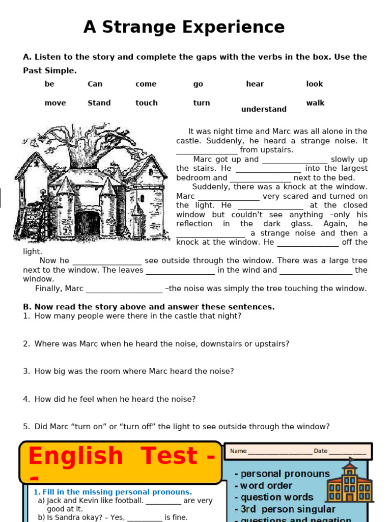 Grade 6 English Test After Mid | PDF | Languages | Foreign Language Studies