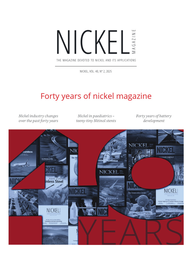 Nickel Magazine: 40 Years of Evolution | PDF | Nickel | Stainless Steel