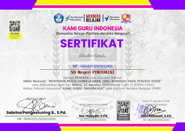 Dede Heri Hermawan, s#20 - Diklat Nasional - Menyusun Media ...
