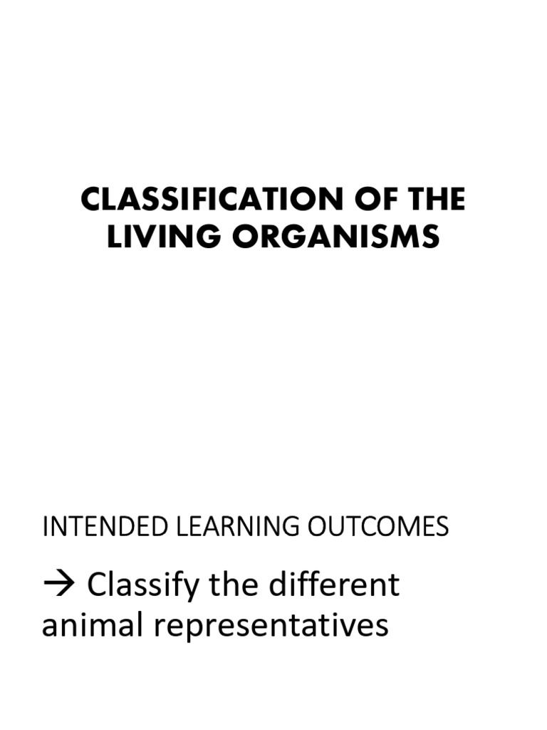 Understanding Biological Classification | PDF | Taxonomy (Biology ...
