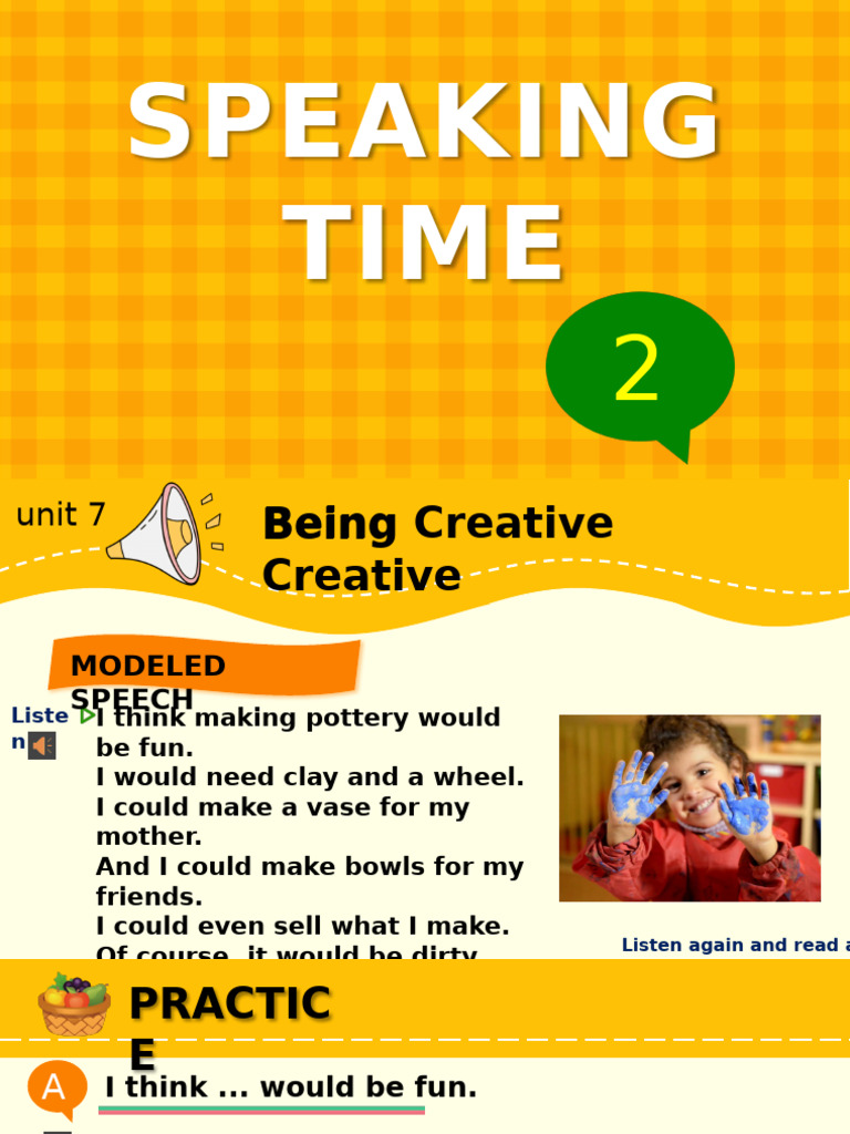 Speaking Time 2-U7 | PDF | Chess Theory