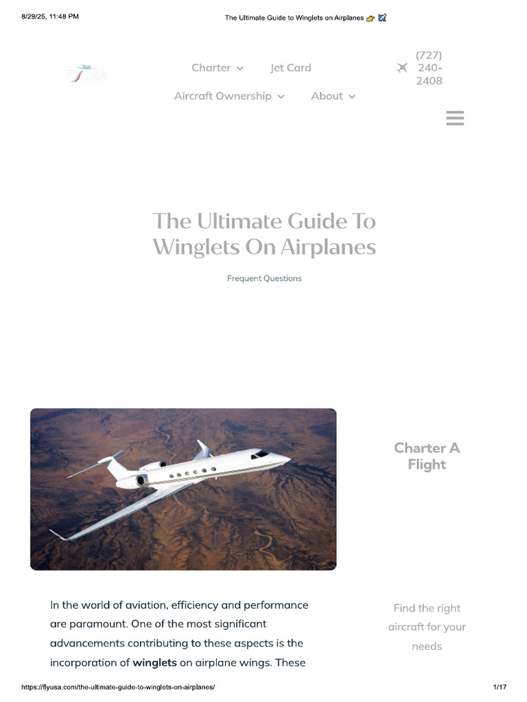 Types of Wingtips | PDF