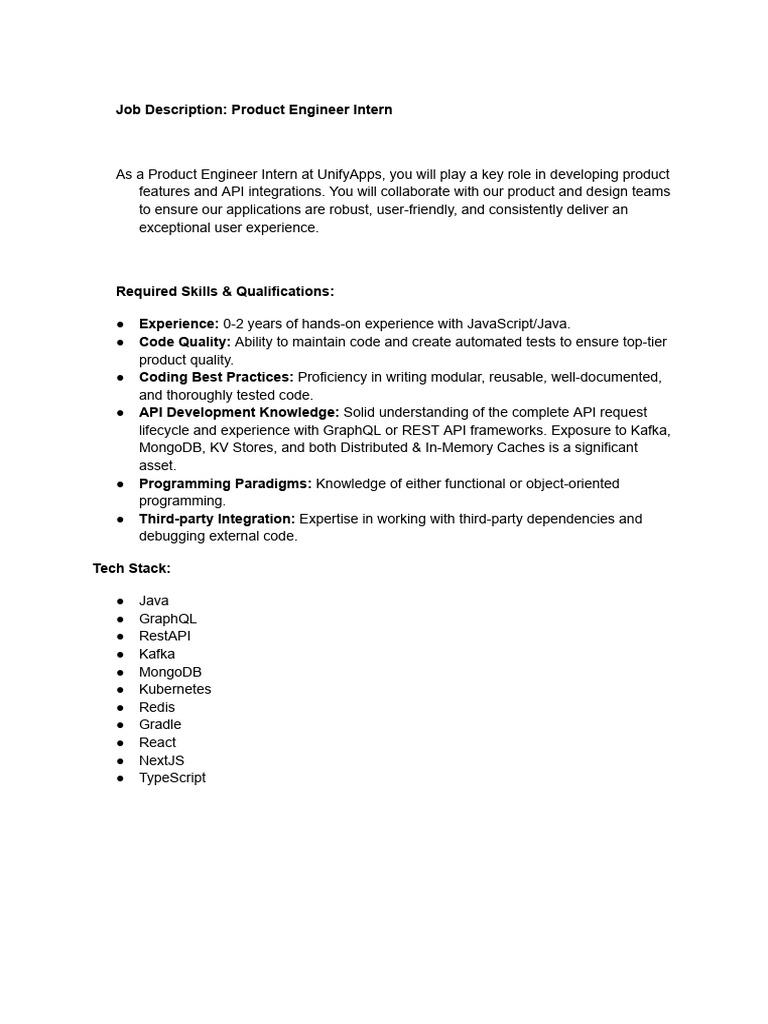 Unify Apps | PDF