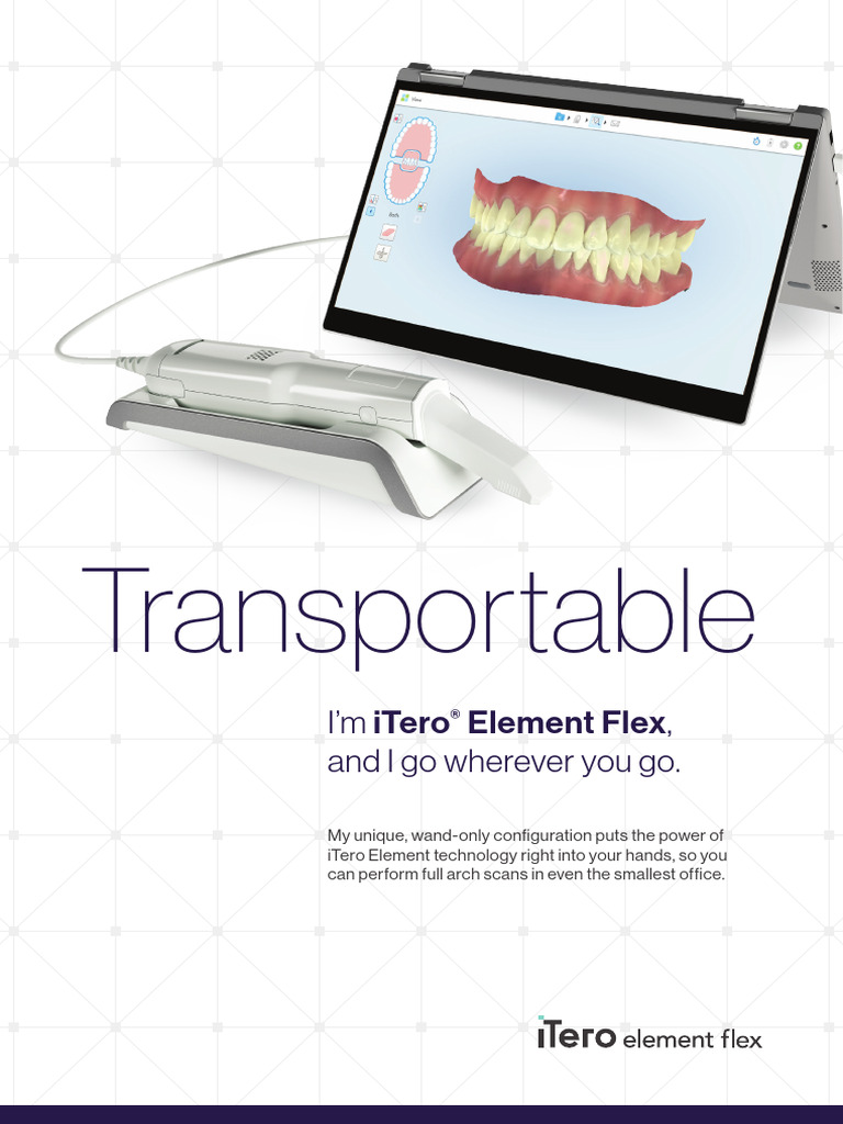 iTero Element Flex: Portable 3D Scanner | PDF | Image Scanner | Computing
