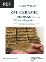 Gold Content in CPUs by Model | PDF
