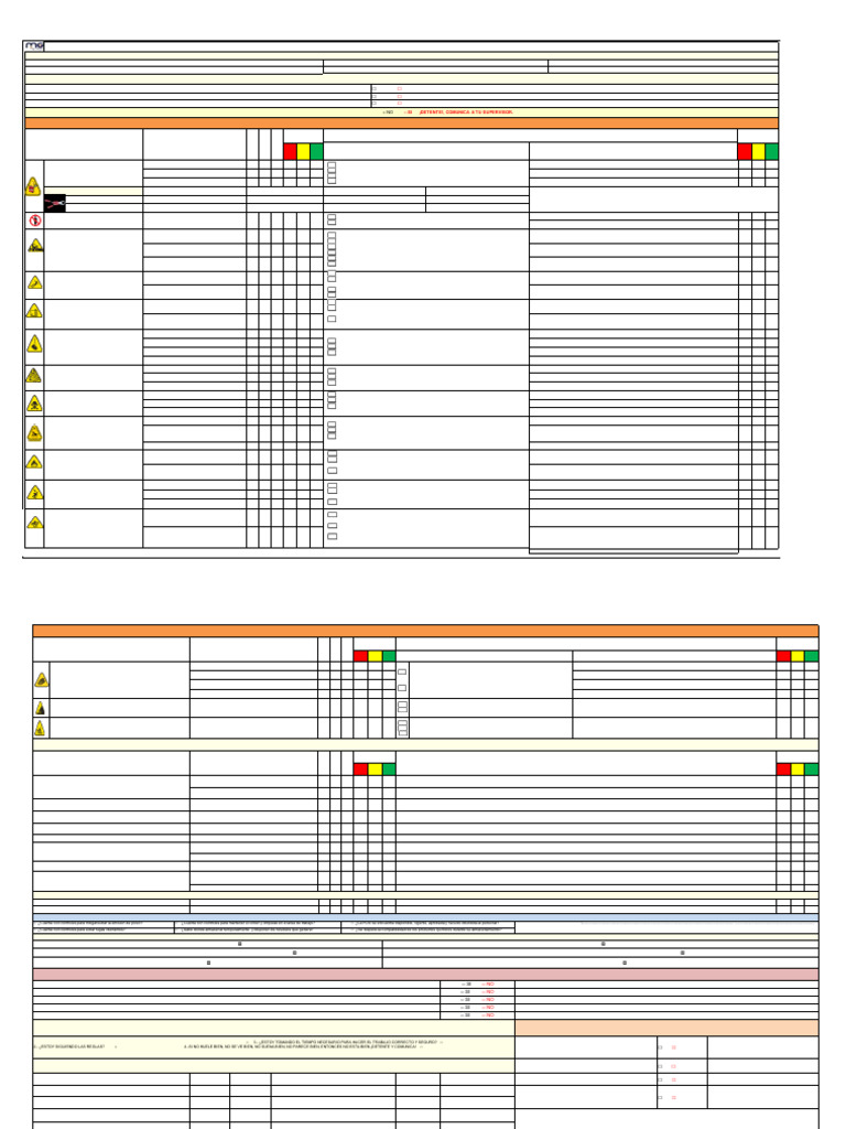 Formato N 03 IPERC Continuo - V.11 | PDF | Quemar | Gases