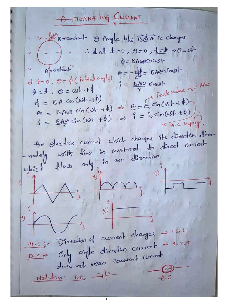 Ac Circuit | PDF