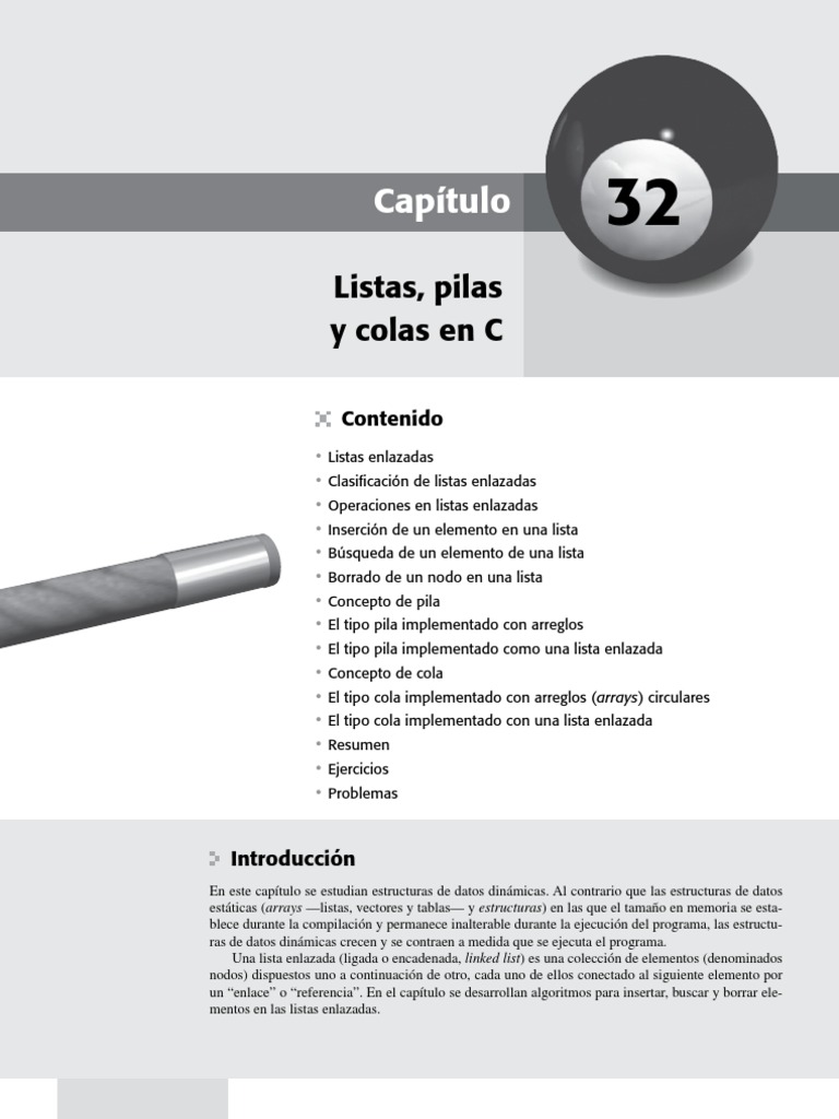 Joyanes C Java y Uml Capitulo en Linea c32 | PDF | Puntero (Programación de computadora) | Cola ...