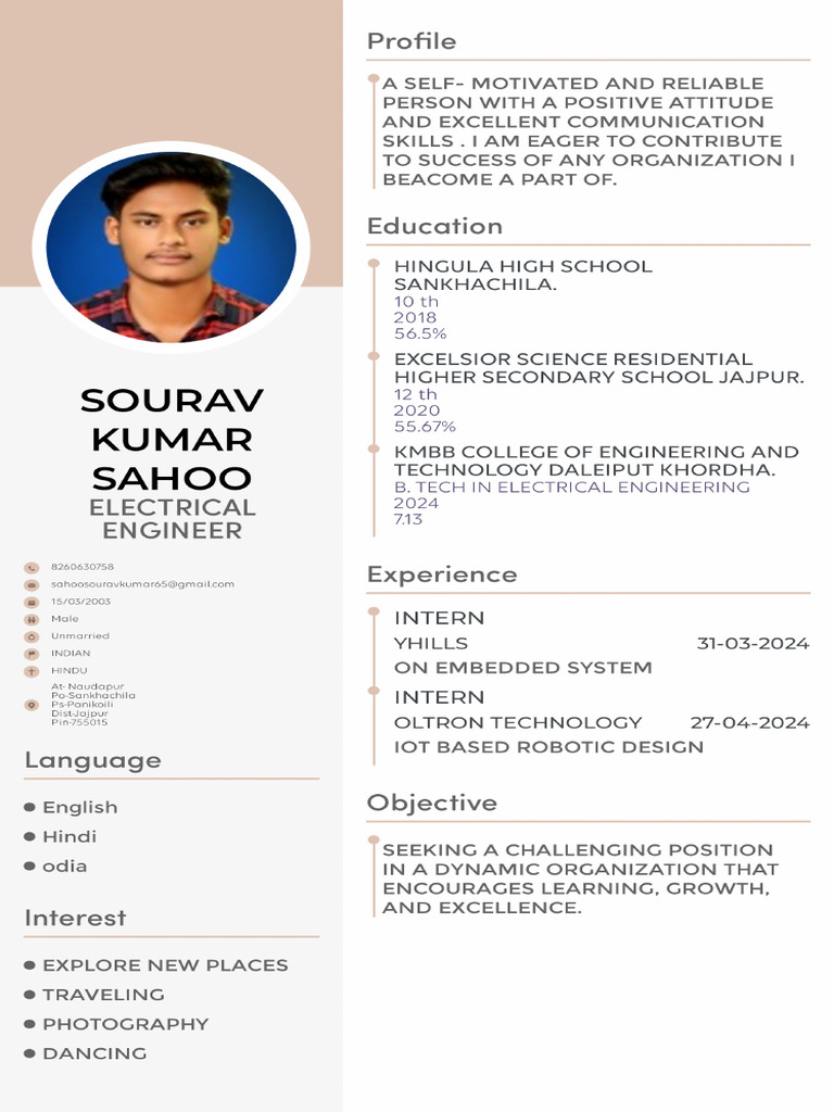 Sourav Kumar - 1751998467817 | PDF