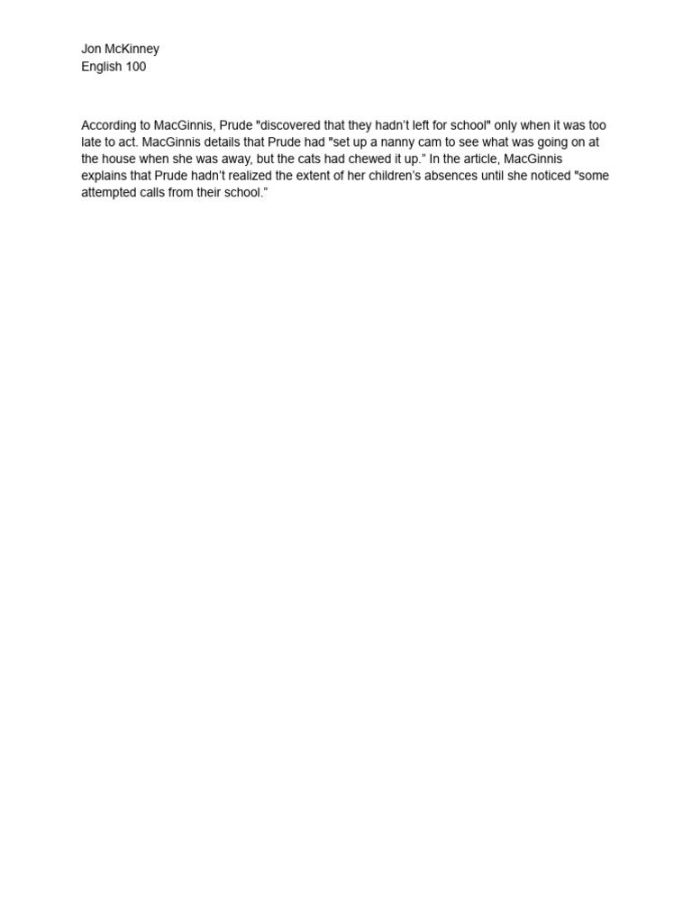 Quotes in MLA Format | PDF