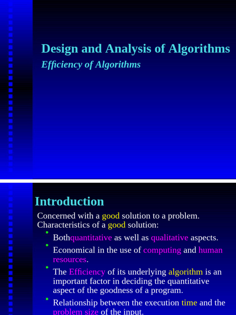 Algorithm Efficiency and Analysis Guide | PDF | Computer Data Storage ...