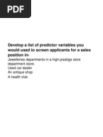 Showroom Checklist | PDF