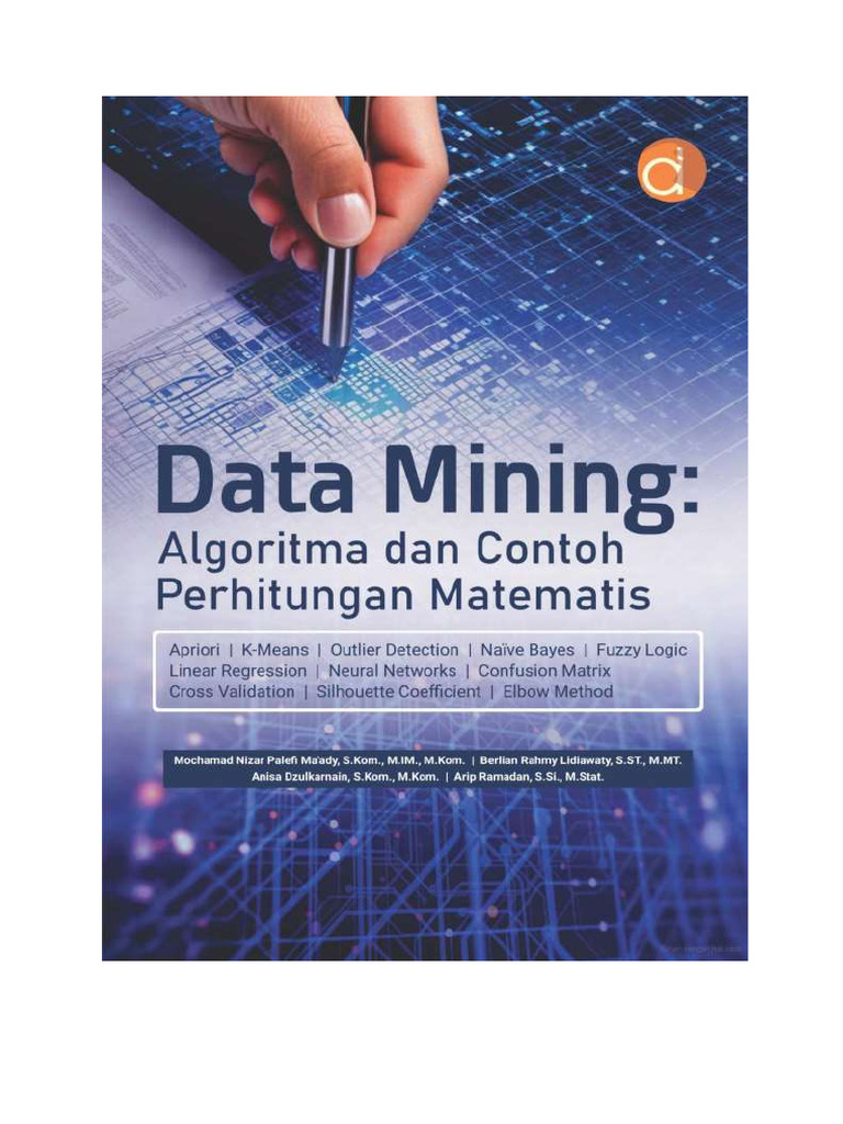 Data Mining Algoritma Dan Contoh Perhitungan Matematis | PDF