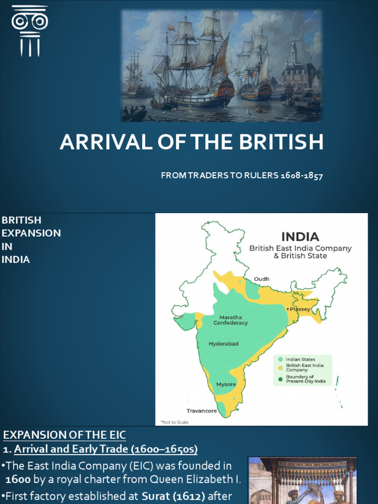 Arrival of The British | PDF | East India Company | British India