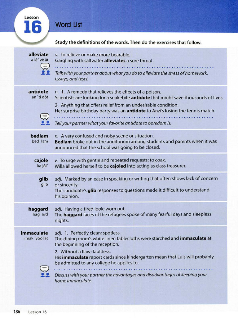 16 Wordly Wise 8 | PDF