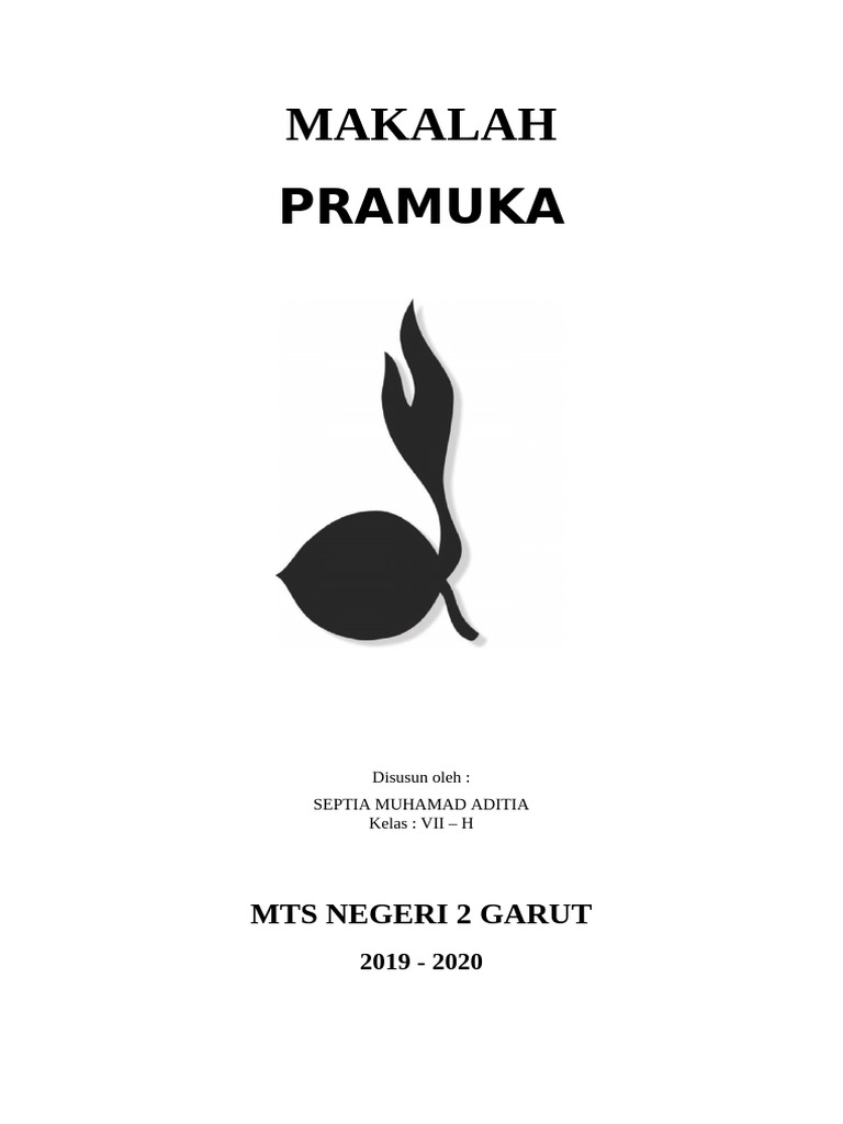 Cover Mts Pramuka | PDF