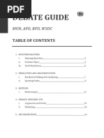 Model UN Position Paper Guide | PDF | United Nations | International ...