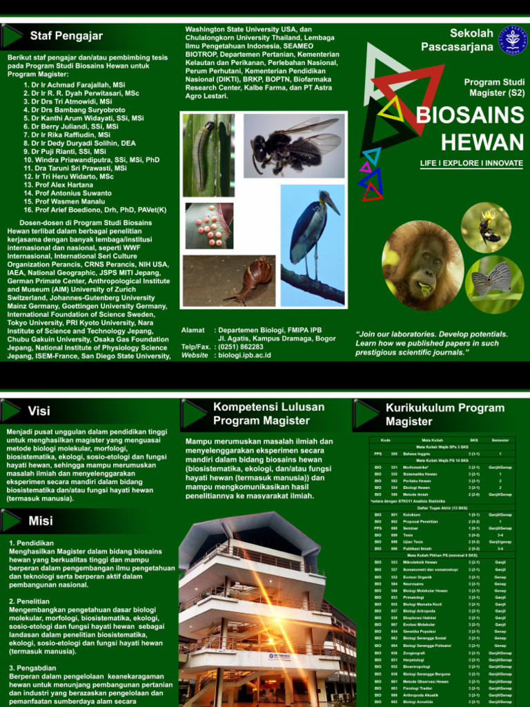 Master Program in Animal Biosci | PDF