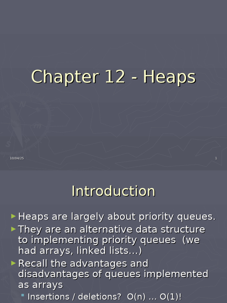 Chapter 12 - Heaps | PDF | Computer Programming | Algorithms