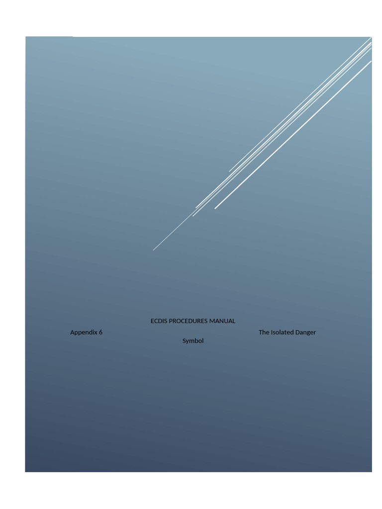 Appendix 6 - The Isolated Danger Symbol | PDF