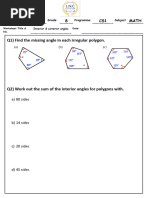 Corbett Maths Rotations Worksheet | PDF