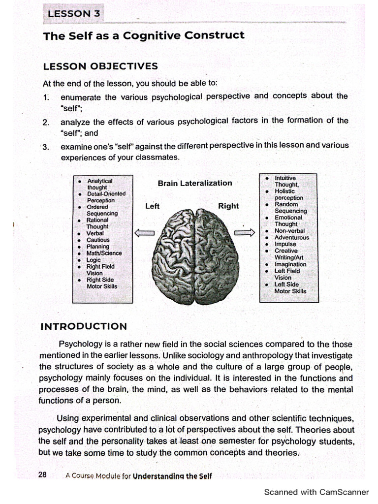 Chapter 1 Lesson 3 | PDF