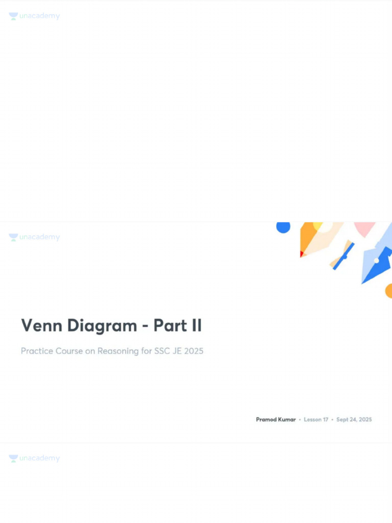 Venn Diagram - Part II With Anno 1759159779830 | PDF
