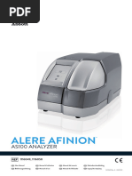 Afinion HbA1c Error Code Troubleshooting | PDF | Assay | Nature