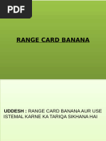 Military Range Card Preparation Guide | PDF | Armed Conflict